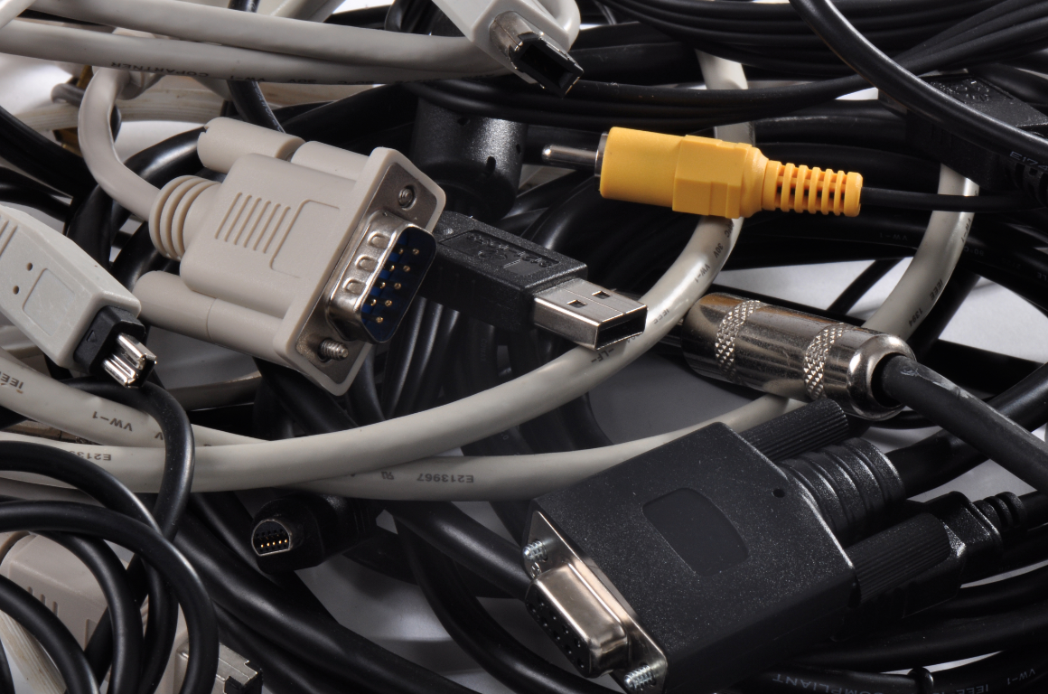 Messy Computer Cables: How to Organize Your Workspace